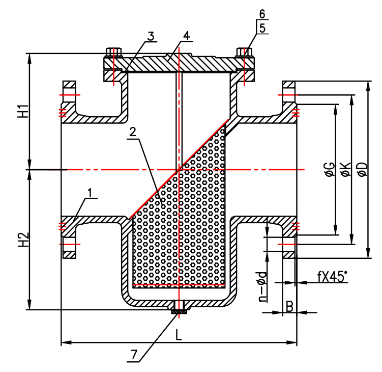 Cast Iron Basket Strainer | Strainers Melbourne | PCI